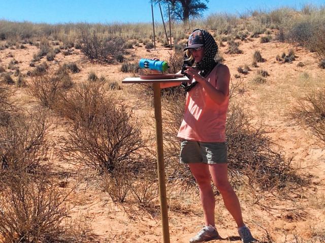 The 'Hot Birds' team are pretty busy in the Kalahari ... | FitzPatrick ...